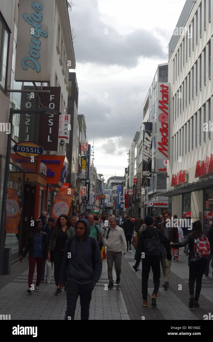 German high street shops hi-res stock photography and images - Alamy