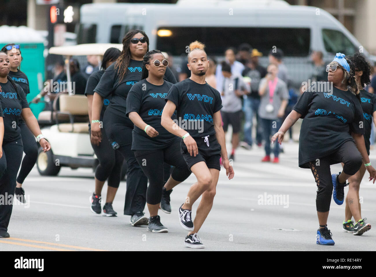 Louisville, Kentucky, USA - May 03, 2018: The Pegasus Parade, Members ...