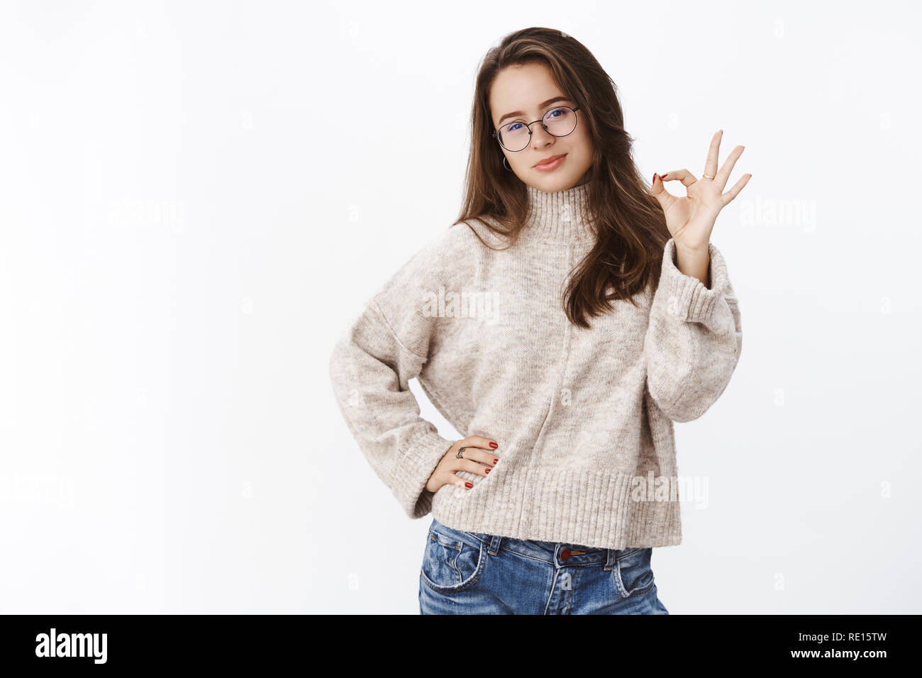 Slight smirk hi-res stock photography and images - Alamy