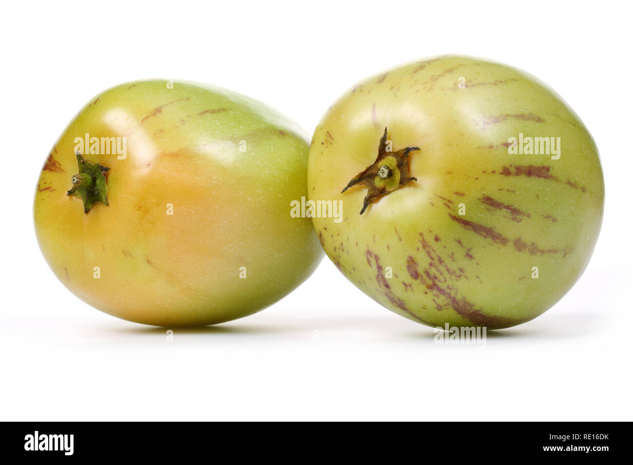 Pepino melon fruit isolated on white background Stock Photo - Alamy
