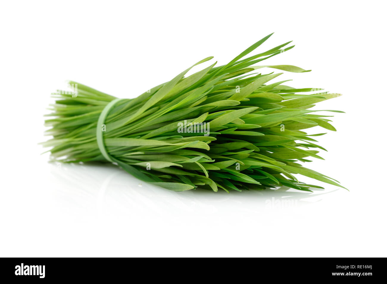 A bunch of grass isolated on white background Stock Photo - Alamy
