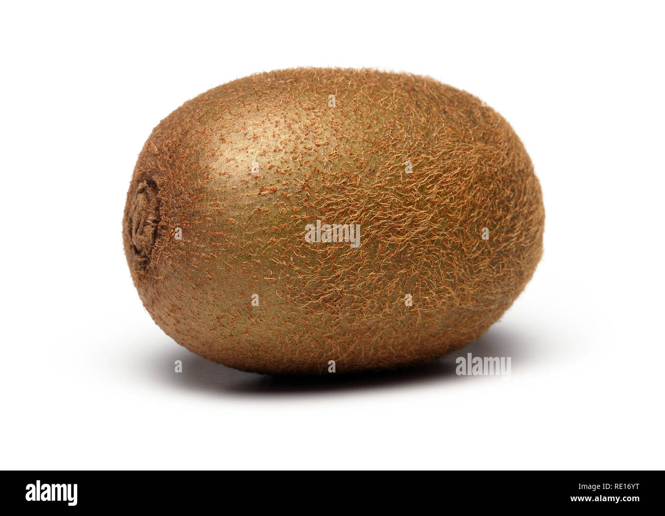 Fresh single kiwi fruit isolated on white background Stock Photo - Alamy