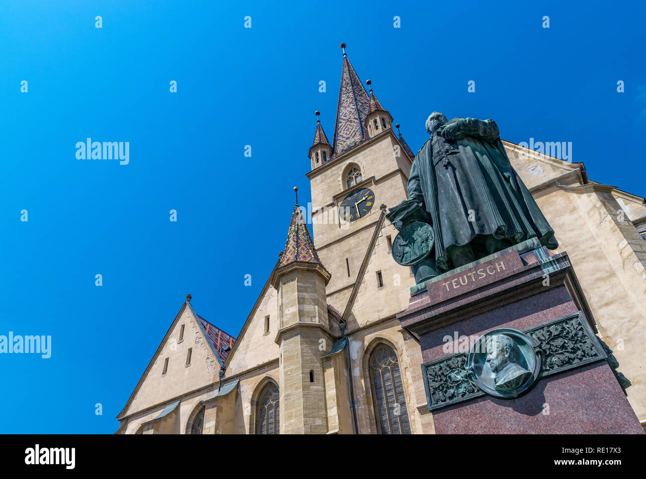 Lutheran Cathedral of Saint Mary on a beautiful sunny summer day in ...