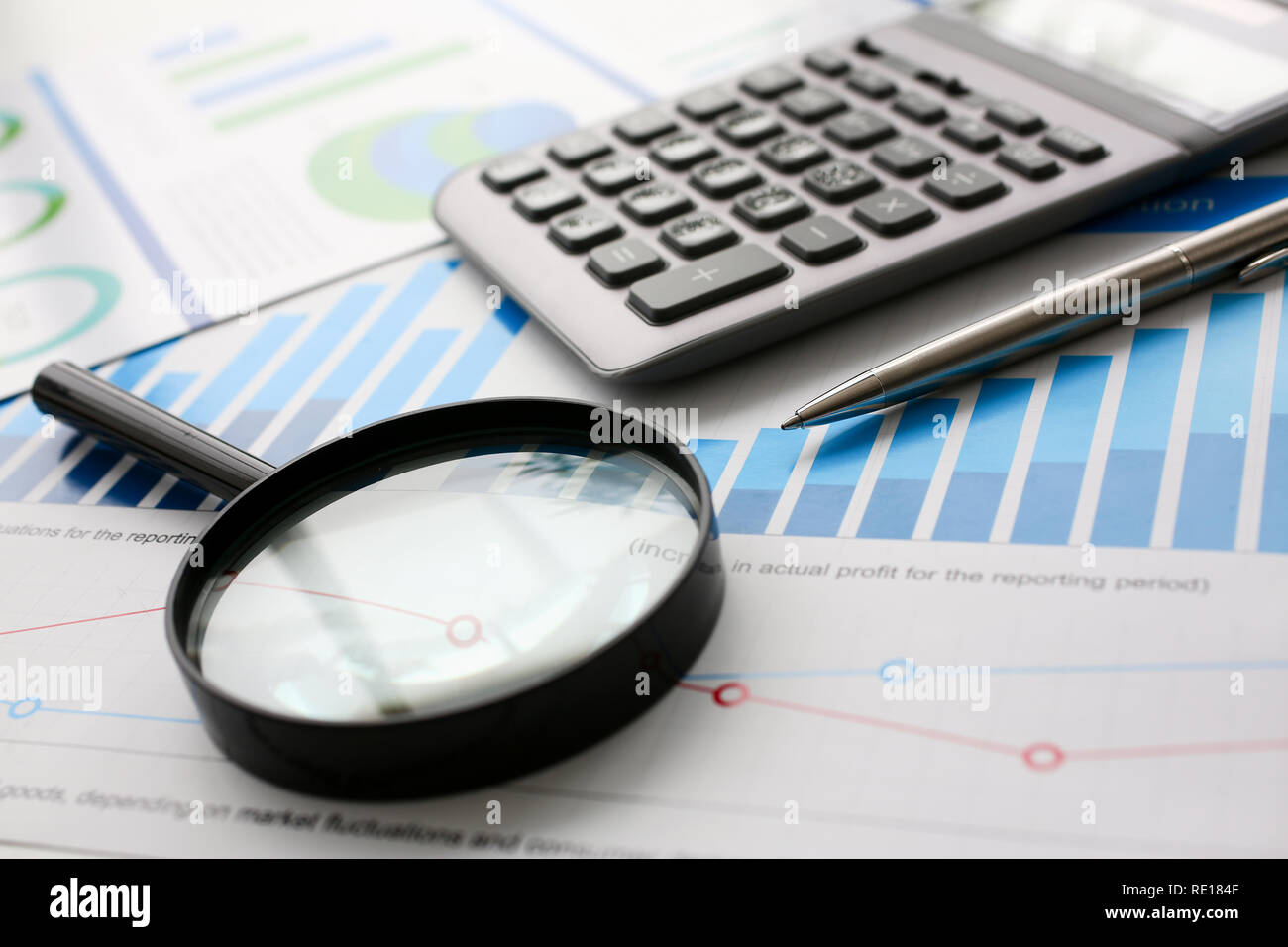 Silver calculator keyboard lying hi-res stock photography and images ...