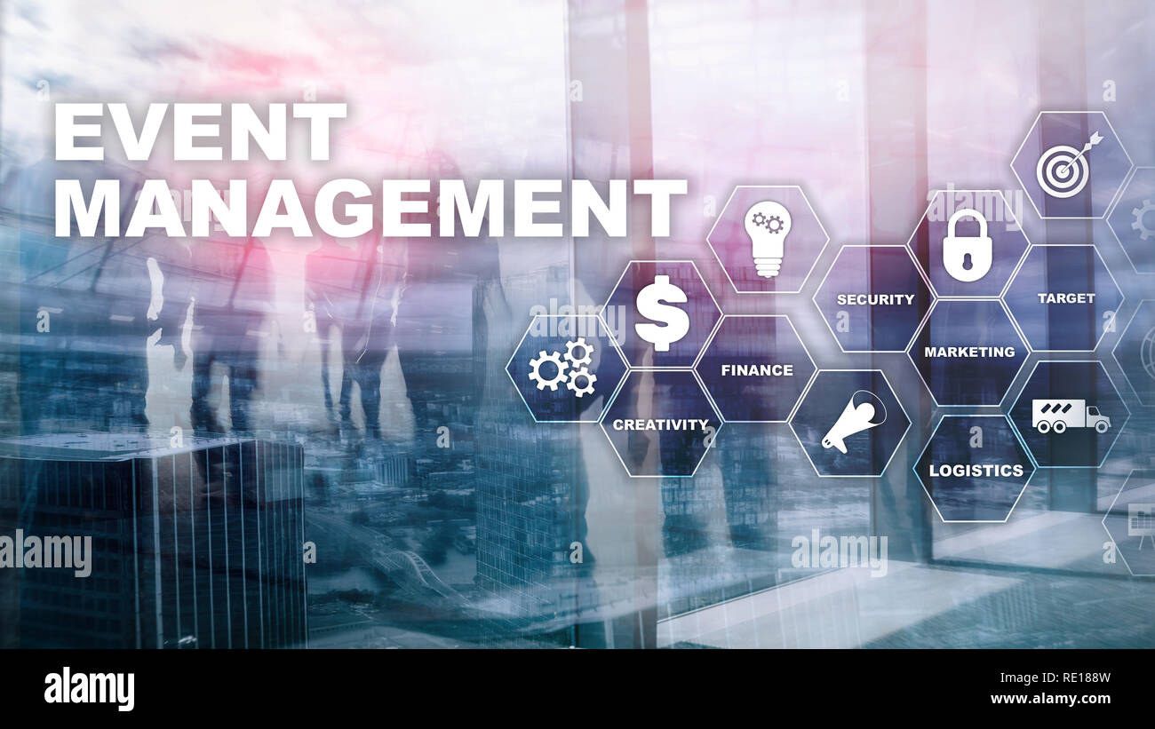 Event management Concept. Event management flowchart. Event management ...