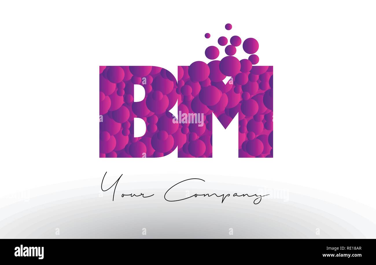 Letter bm vector vectors hi-res stock photography and images - Alamy