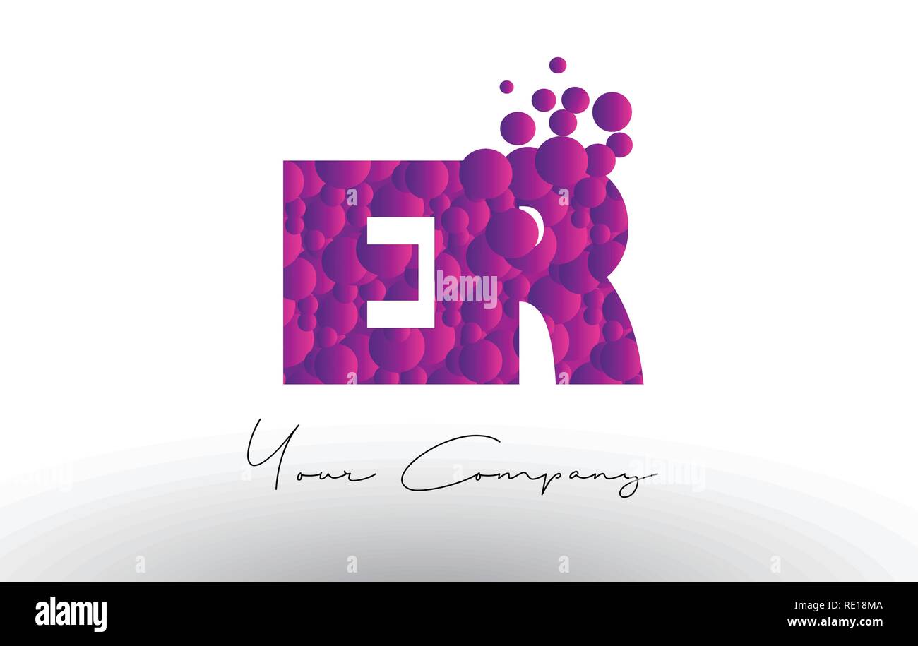 Letter er vector vectors hi-res stock photography and images - Alamy