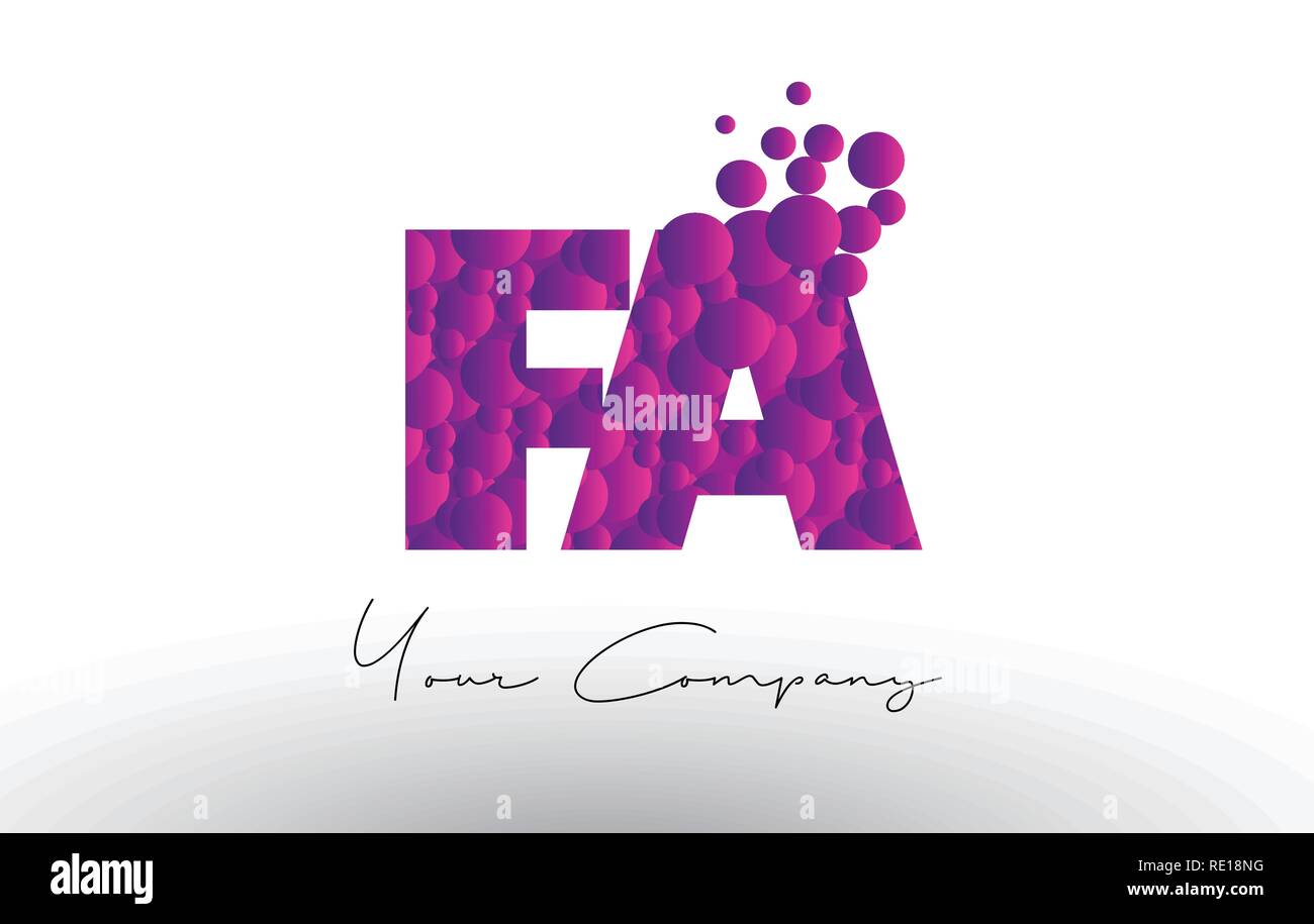 Fa logo vector vectors hi-res stock photography and images - Alamy