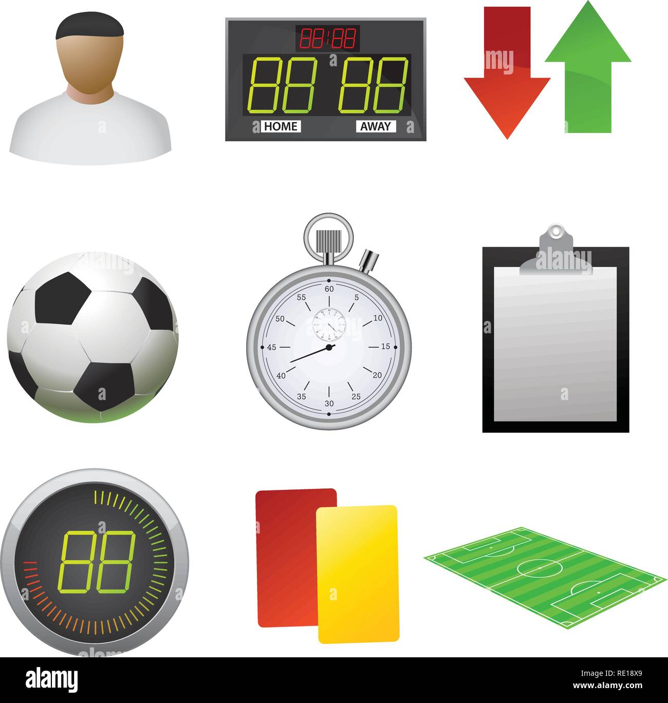 Stop ball icon vector vectors Stock Vector Images - Alamy