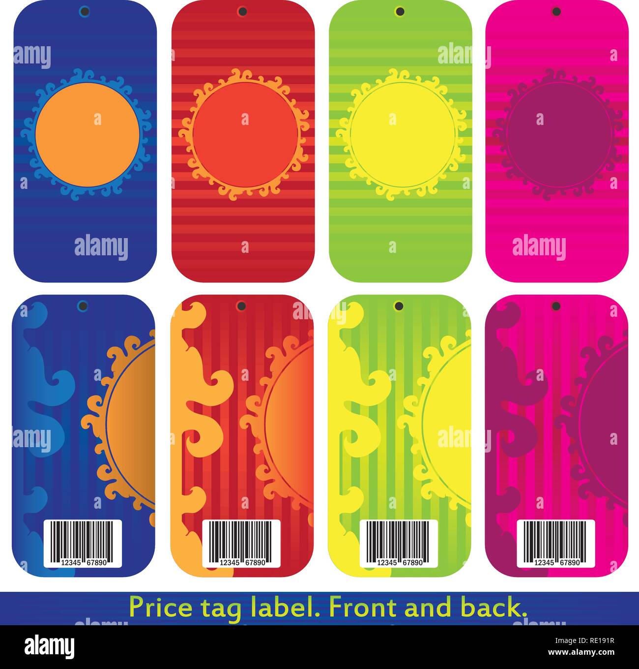 Price tag market Stock Vector Images - Alamy