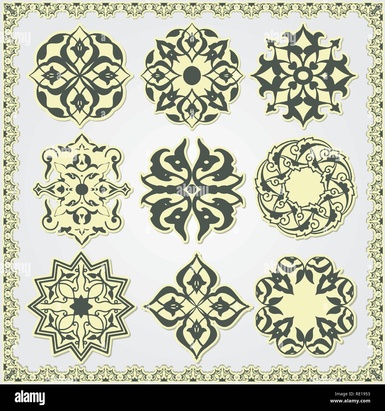 Sticker style hi-res stock photography and images - Alamy