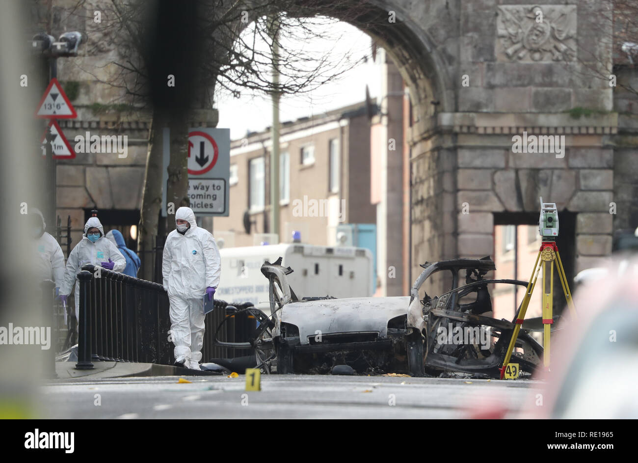 Bomb scene investigators hi-res stock photography and images - Alamy