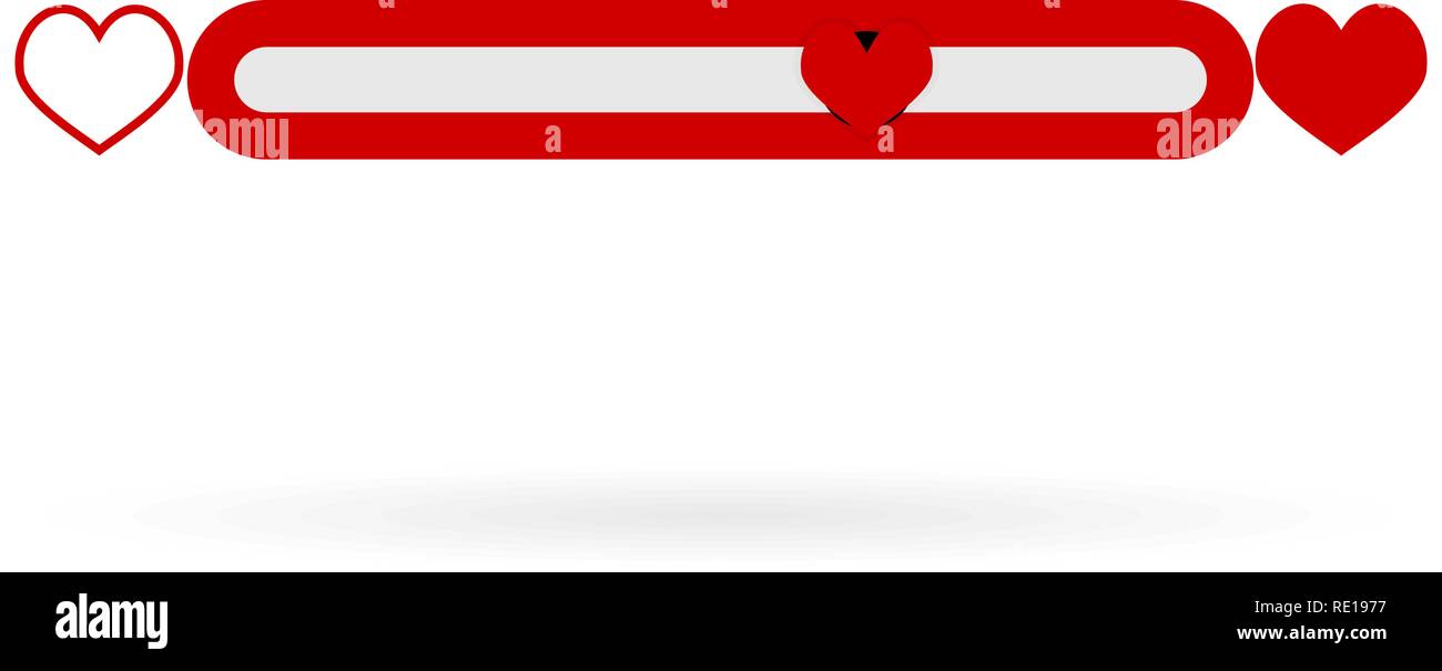 Pixel Heart Image Of Meter