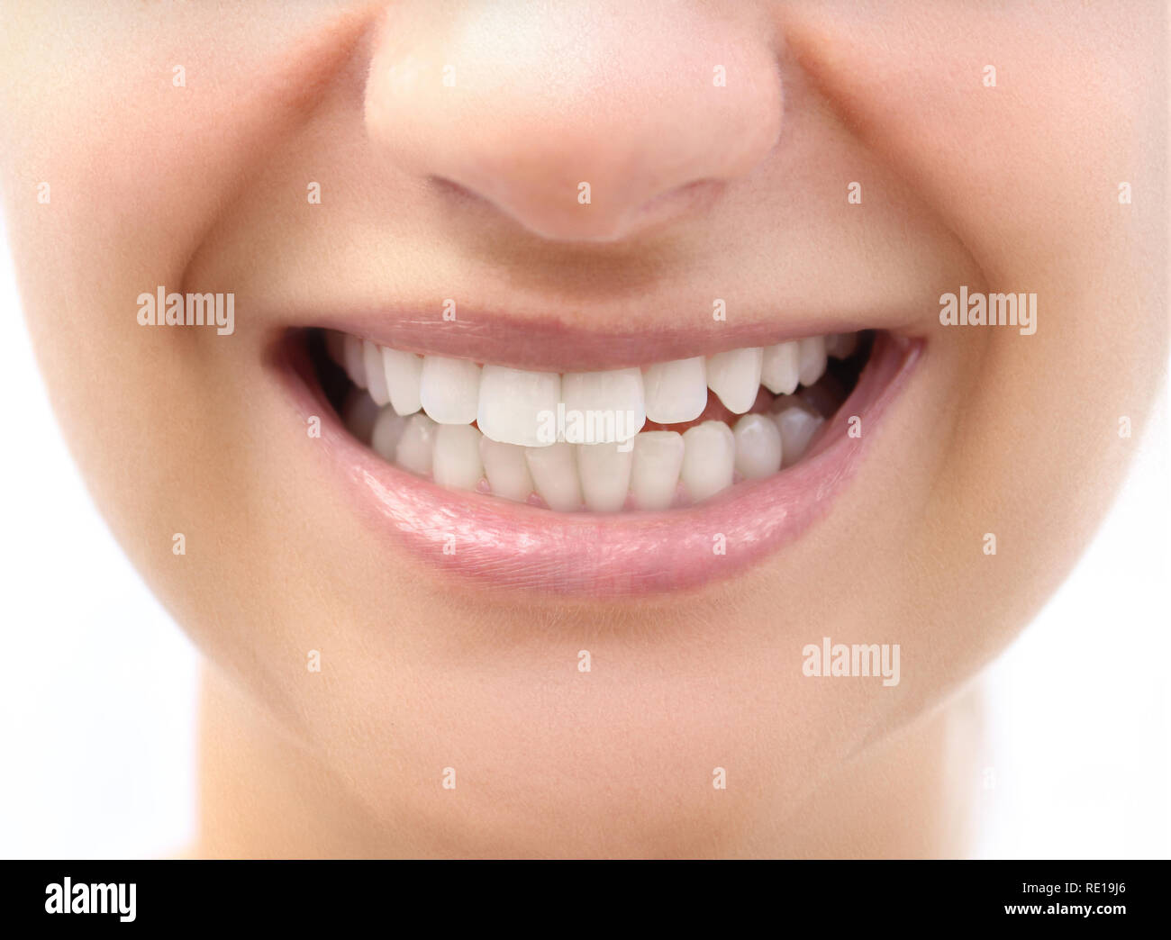 A healthy smile and teeth Stock Photo - Alamy