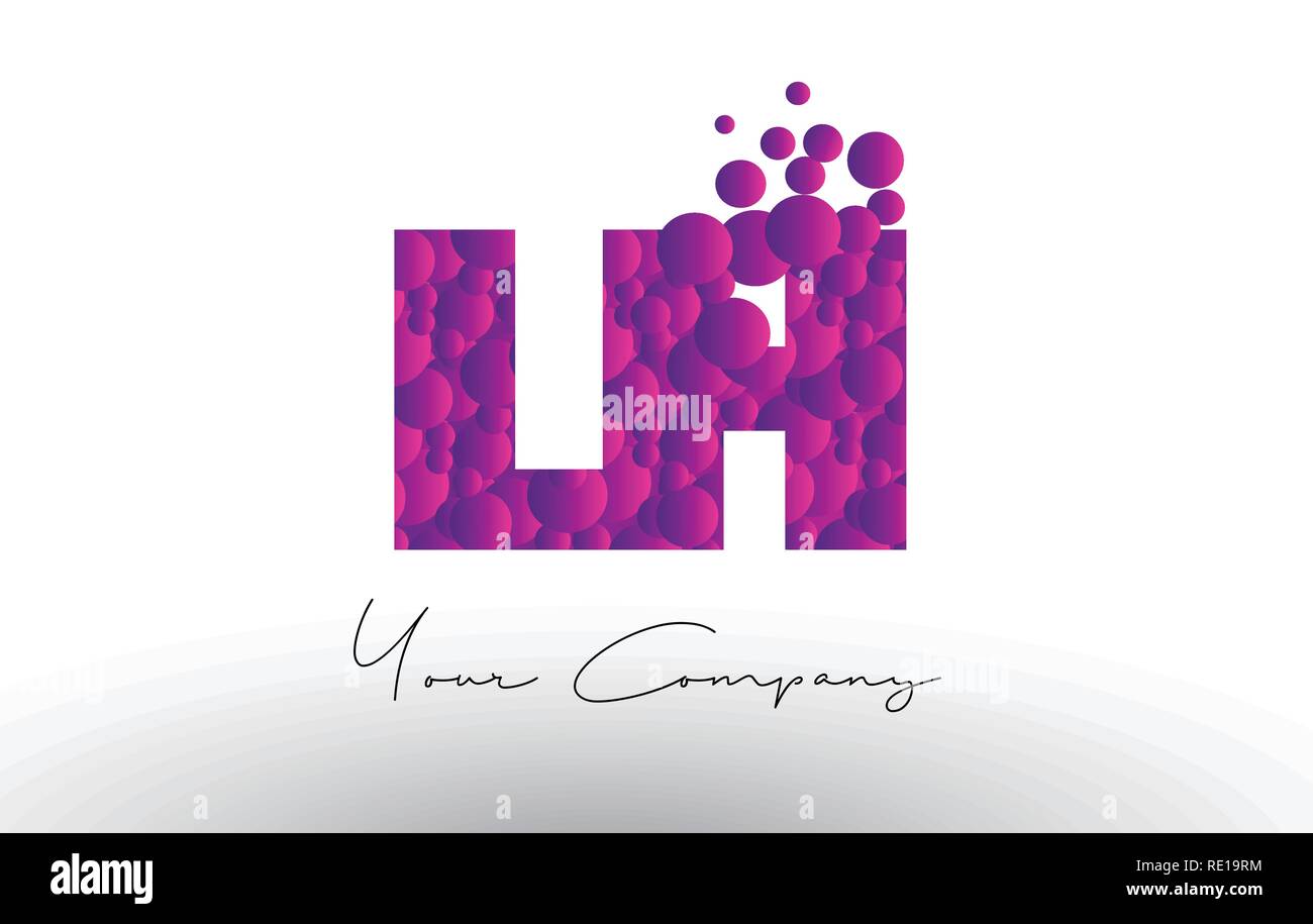 Letter lh logo hi-res stock photography and images - Alamy
