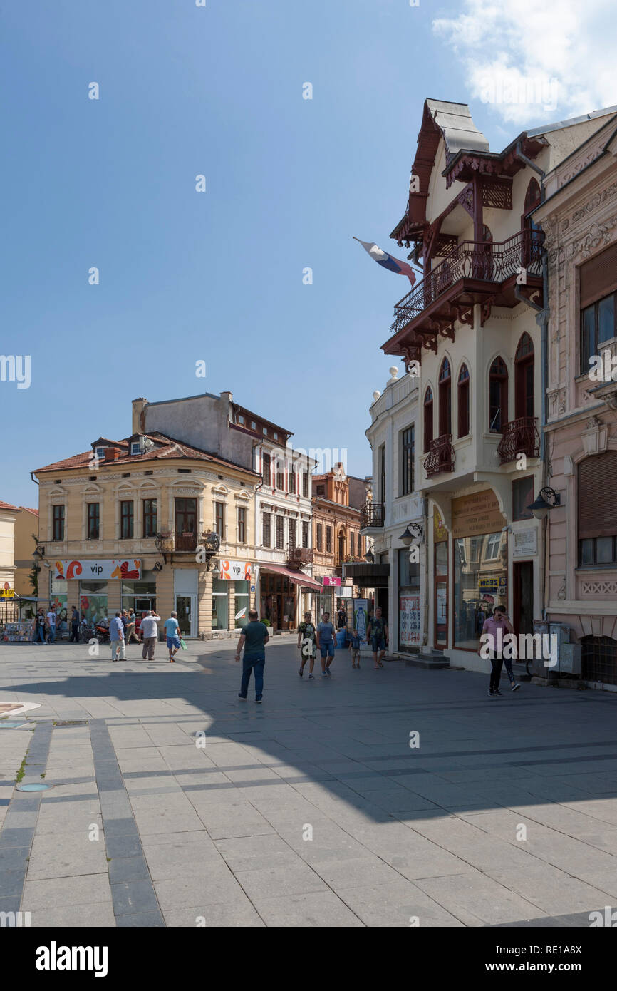 Bitola street scene, Macedonia, Eastern Europe Stock Photo - Alamy