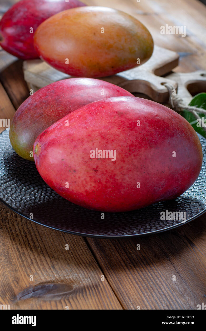 National fruit of India, Pakistan, and Philippines tropical organic ...