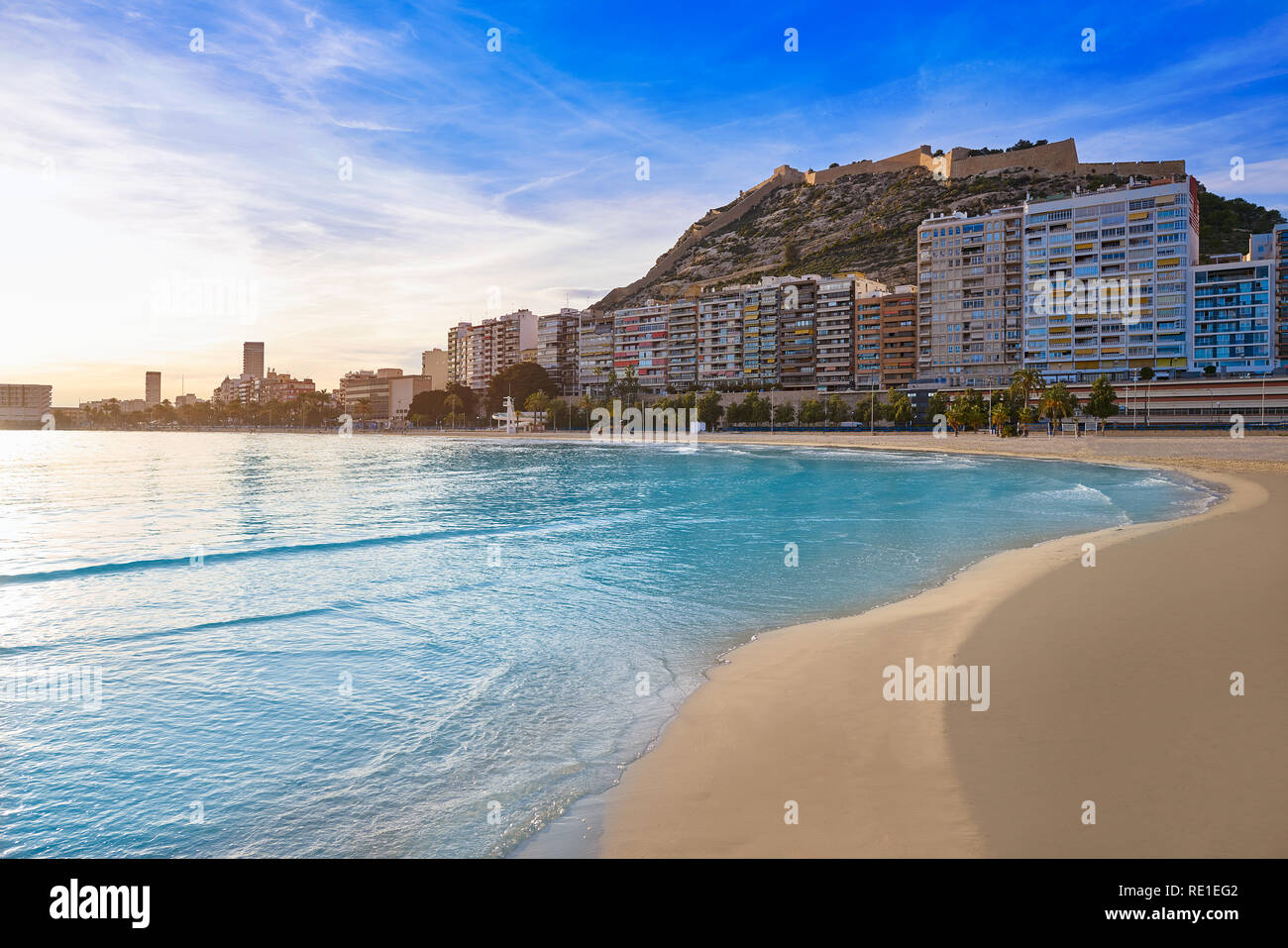 Playa postiguet hi-res stock photography and images - Alamy