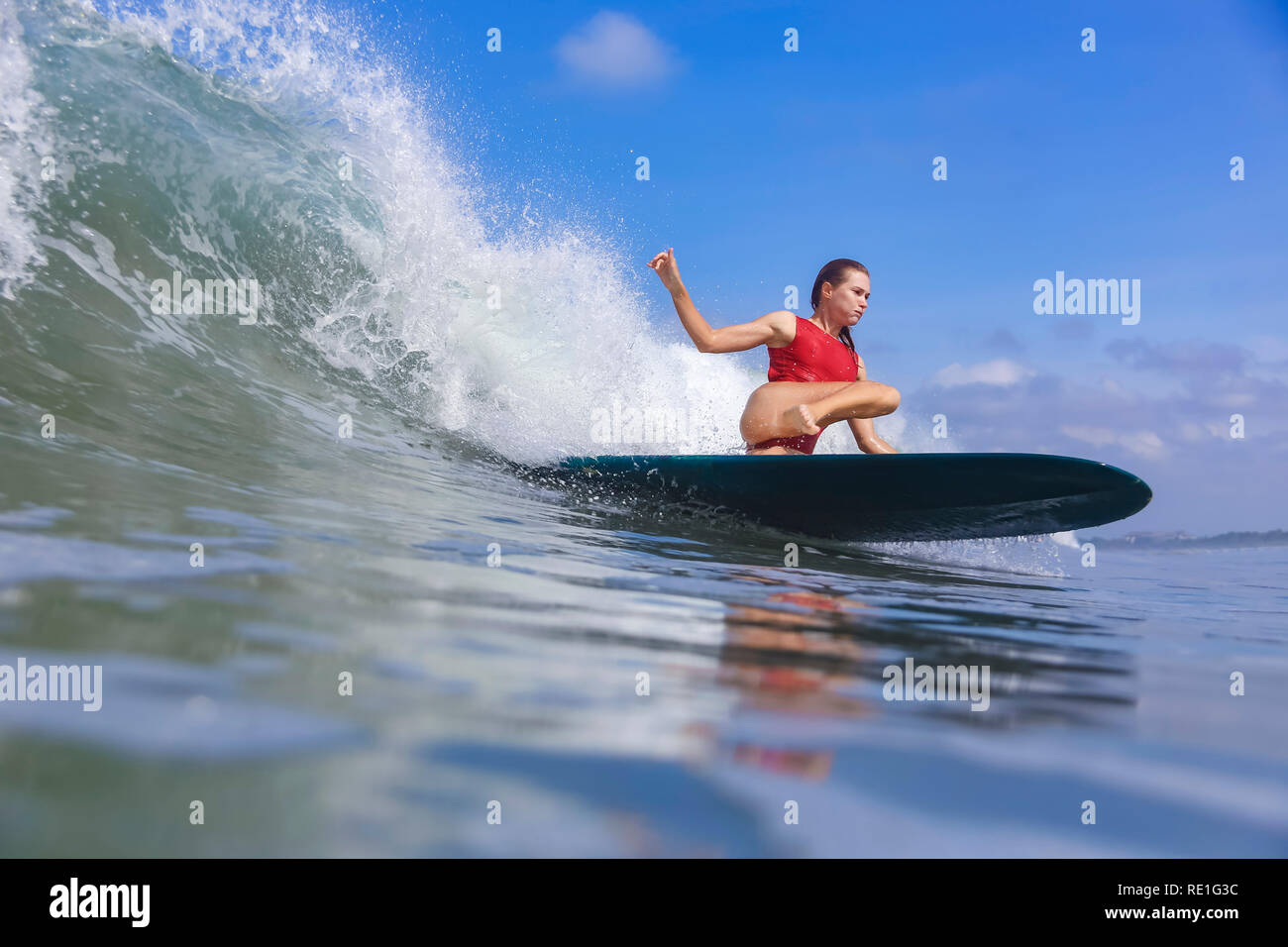 Woman wetsuit hi-res stock photography and images - Alamy