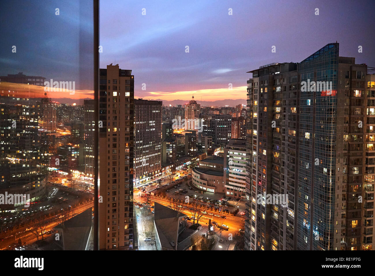 Elevated golden hour views hi-res stock photography and images - Alamy