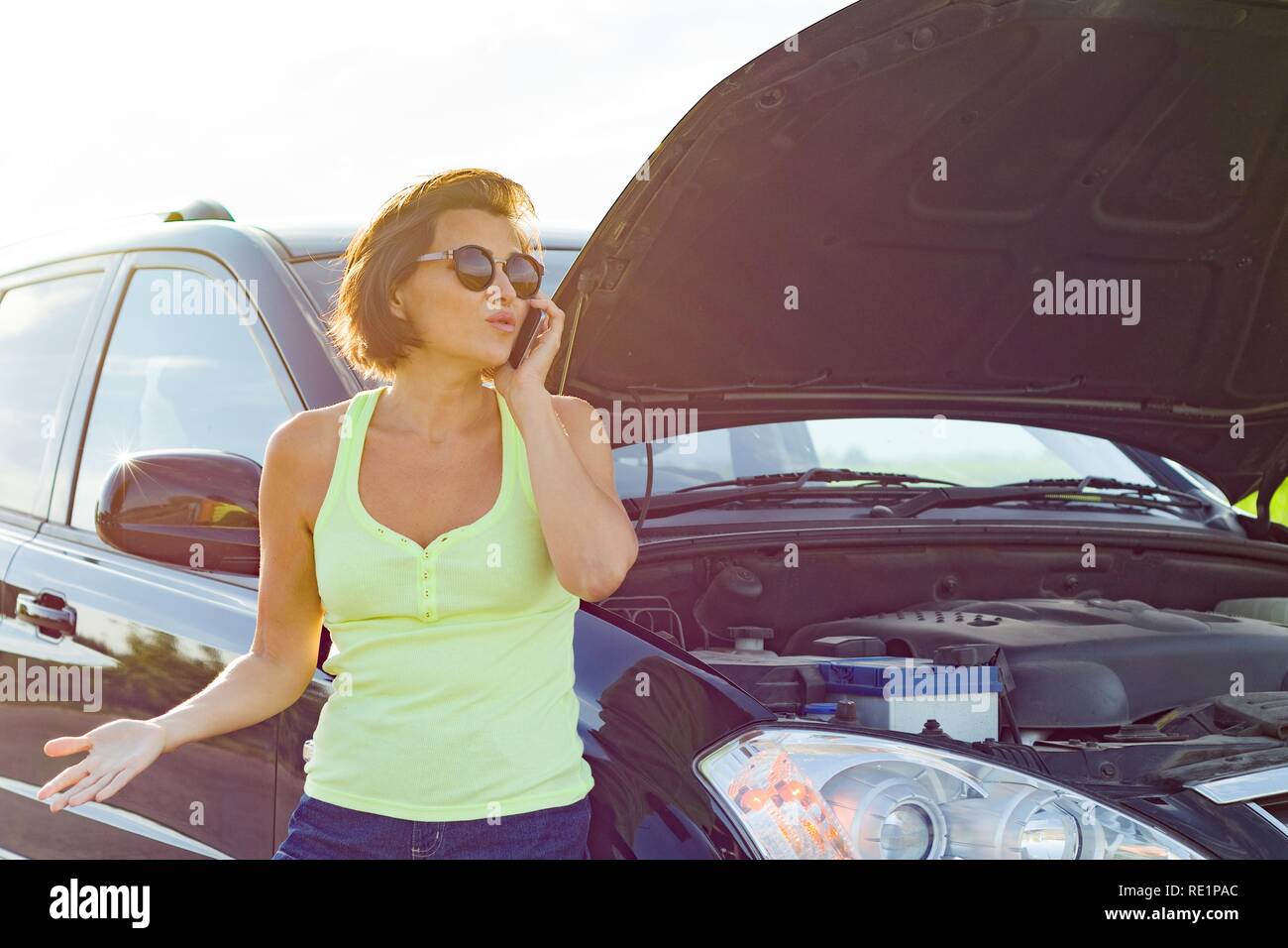 Asking Driver To Stop High Resolution Stock Photography and Images - Alamy