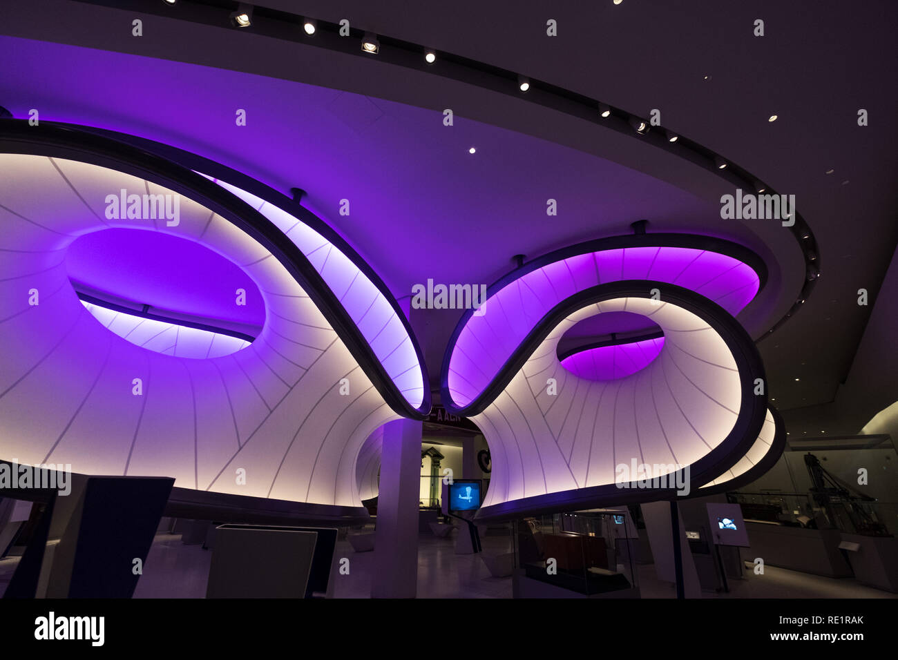 Winton Mathematics Gallery at the Science Museum, London, designed by ...