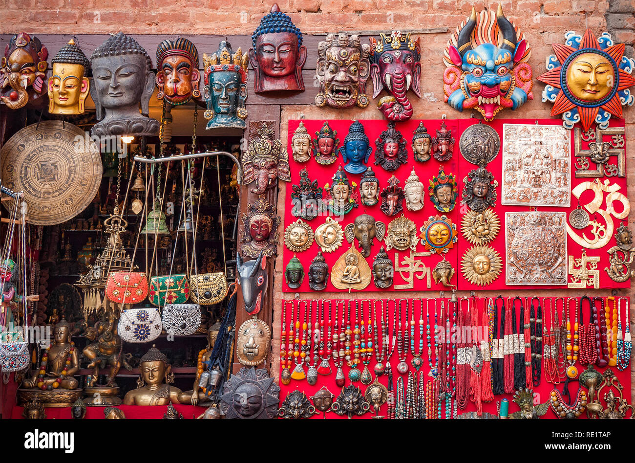 Thamel market hi-res stock photography and images - Alamy