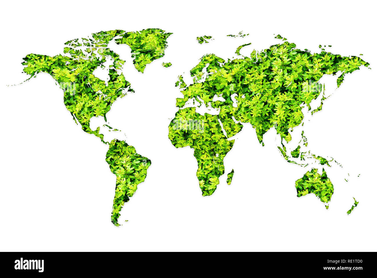 Green map of australia hi-res stock photography and images - Alamy