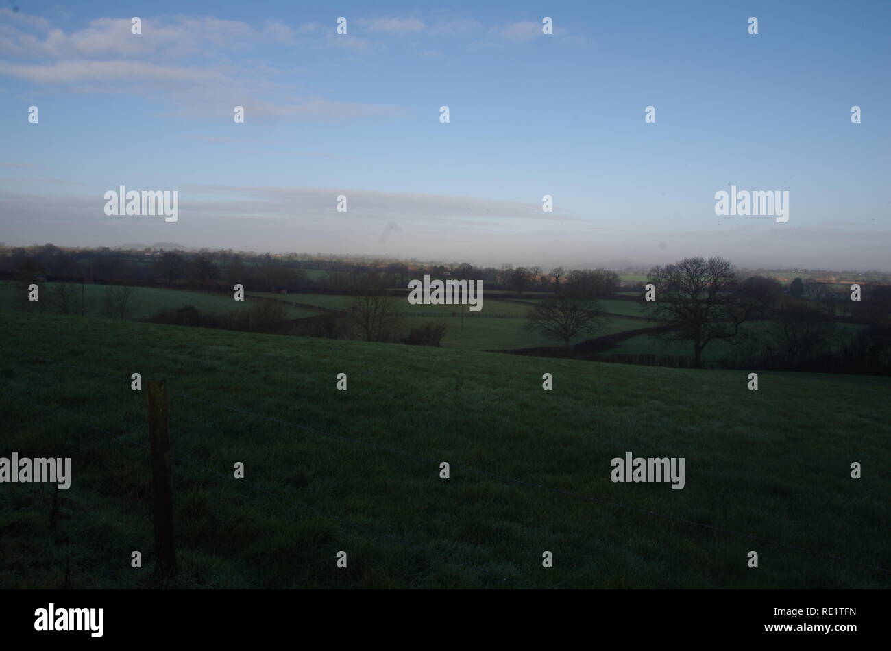 The Macmillan Way. Long-distance trail. Somerset. England. UK Stock ...