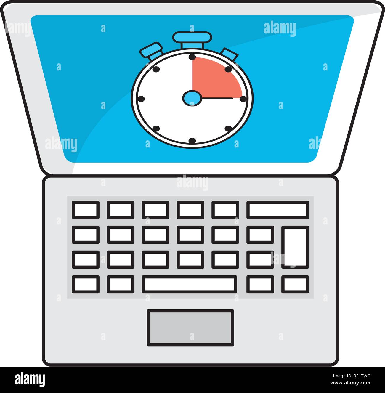 technology computing cartoon Stock Vector Image & Art - Alamy