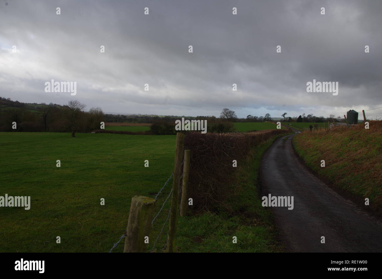 The Macmillan Way. Long-distance trail. Somerset. England. UK Stock ...