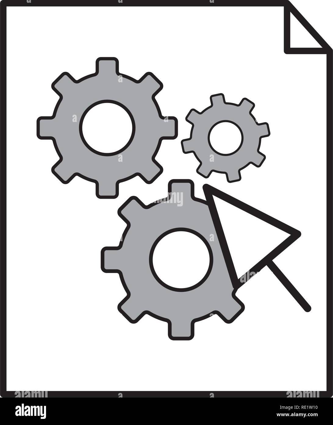 technology computing cartoon Stock Vector Image & Art - Alamy