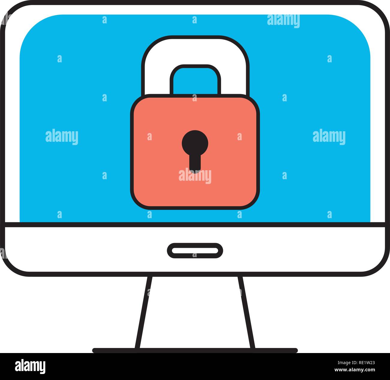 technology computing cartoon Stock Vector Image & Art - Alamy