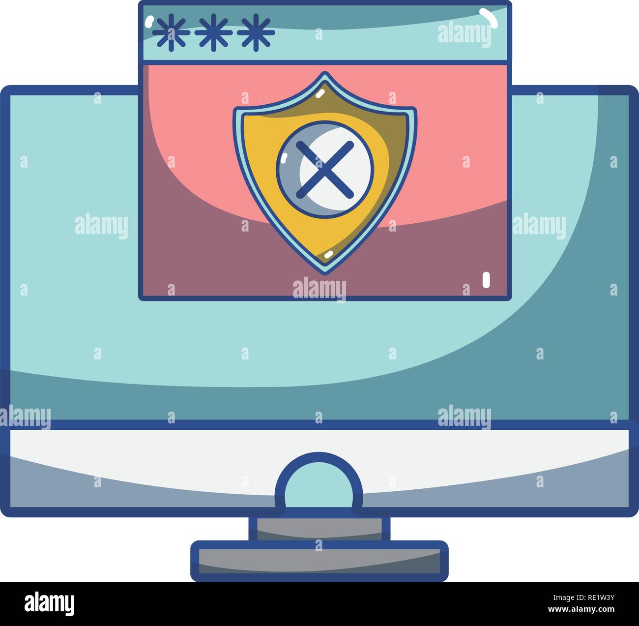 technology computing cartoon Stock Vector Image & Art - Alamy