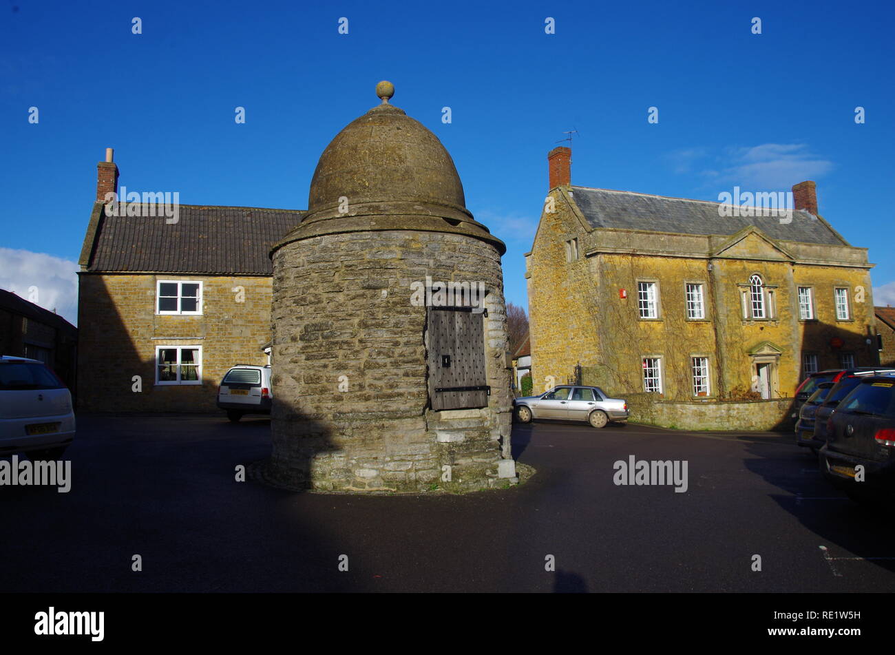 Roundhouse temporary prison village lock-up. Castle Cary. The Macmillan ...