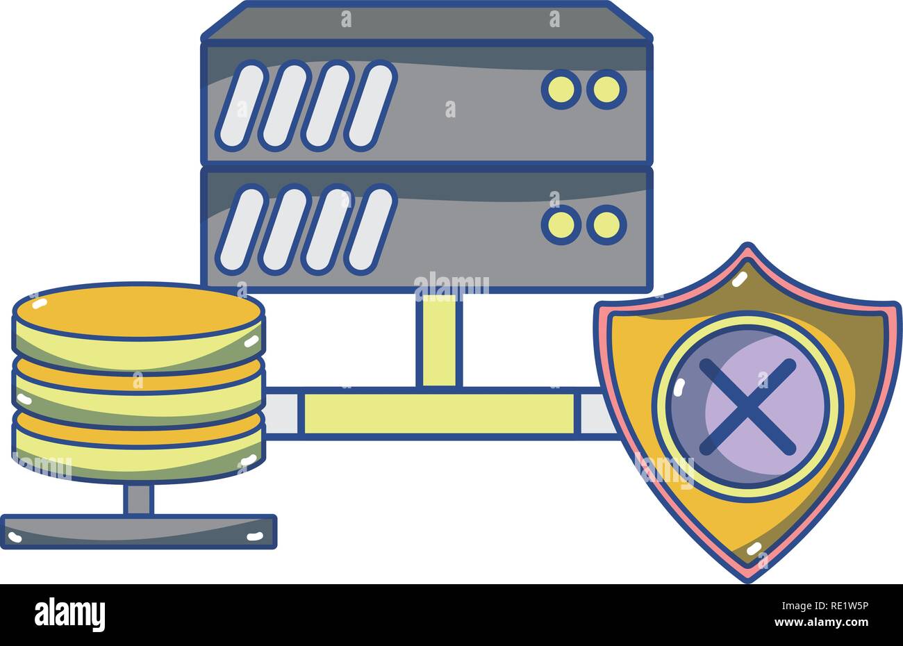 technology computing cartoon Stock Vector Image & Art - Alamy