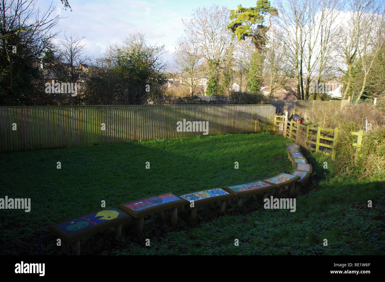 The Macmillan Way. Long-distance trail. Somerset. England. UK Stock ...