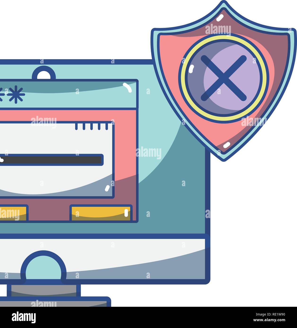 technology computing cartoon Stock Vector Image & Art - Alamy