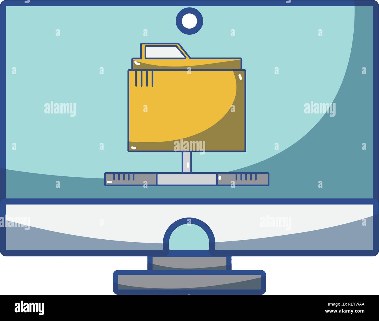 technology computing cartoon Stock Vector Image & Art - Alamy