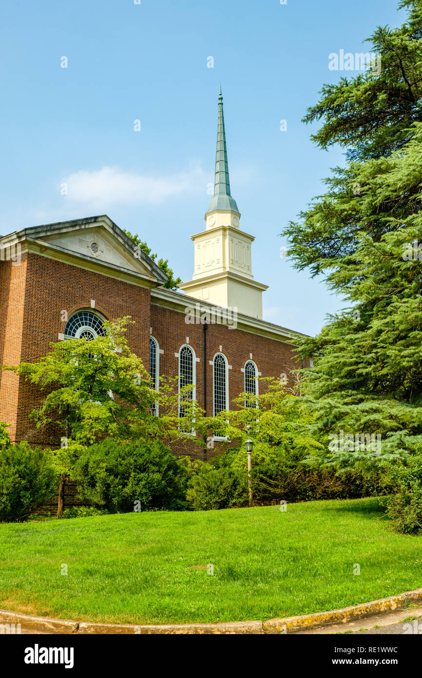 Sweet Briar College, Chapel Road, Sweet Briar, Virginia Stock Photo - Alamy