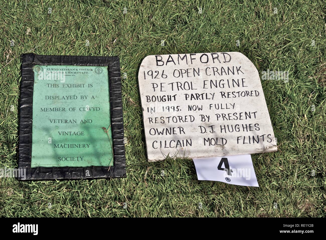 Bamford 1926 Open Crank Petrol Engine information displayed at the ...