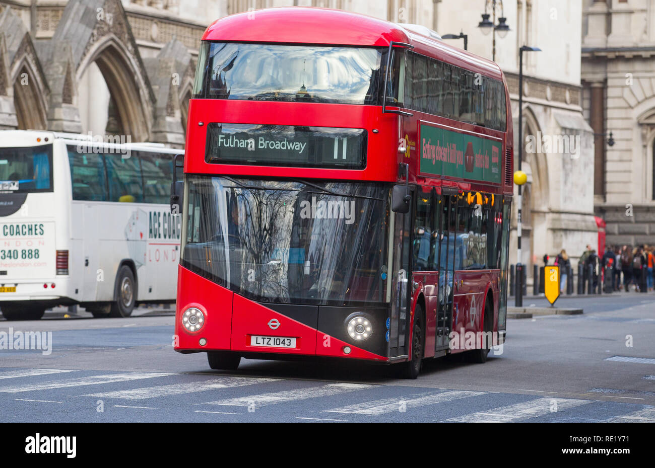 A New Routemaster Bus manufactured by Wrightbus and also known as the ...