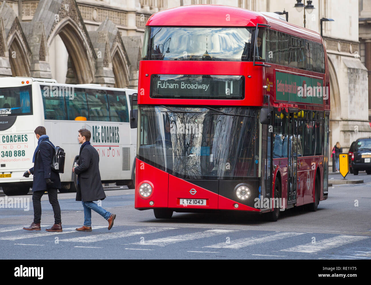 A New Routemaster Bus manufactured by Wrightbus and also known as the ...