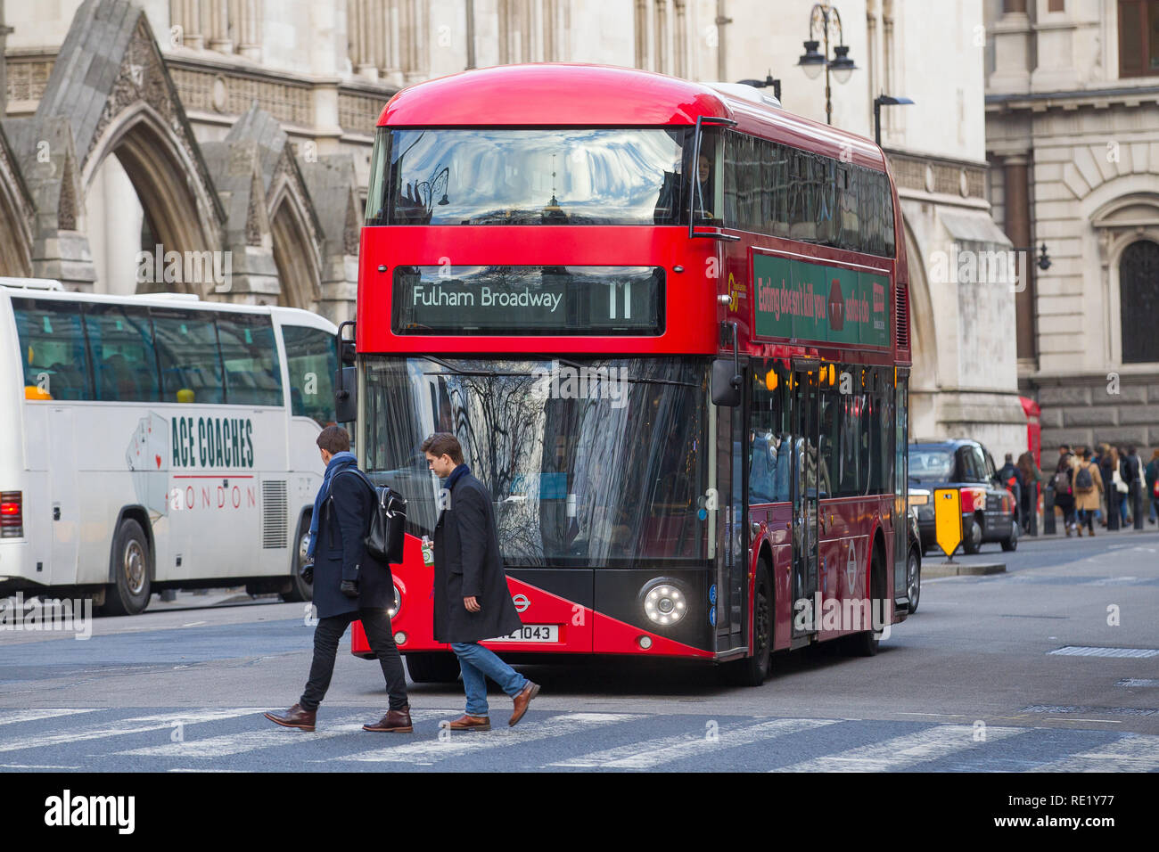 A New Routemaster Bus manufactured by Wrightbus and also known as the ...