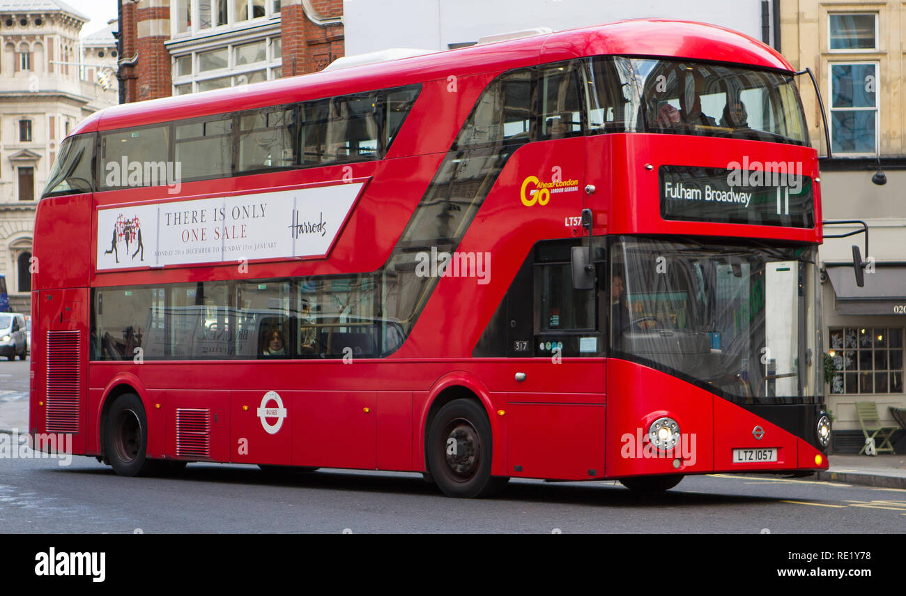 A New Routemaster Bus manufactured by Wrightbus and also known as the ...