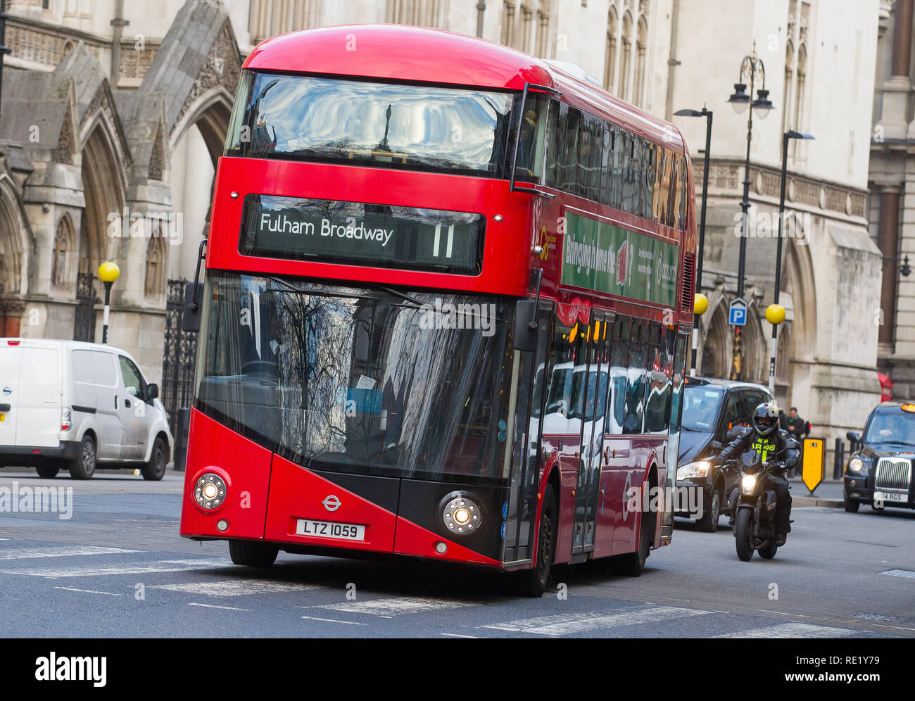 A New Routemaster Bus manufactured by Wrightbus and also known as the ...