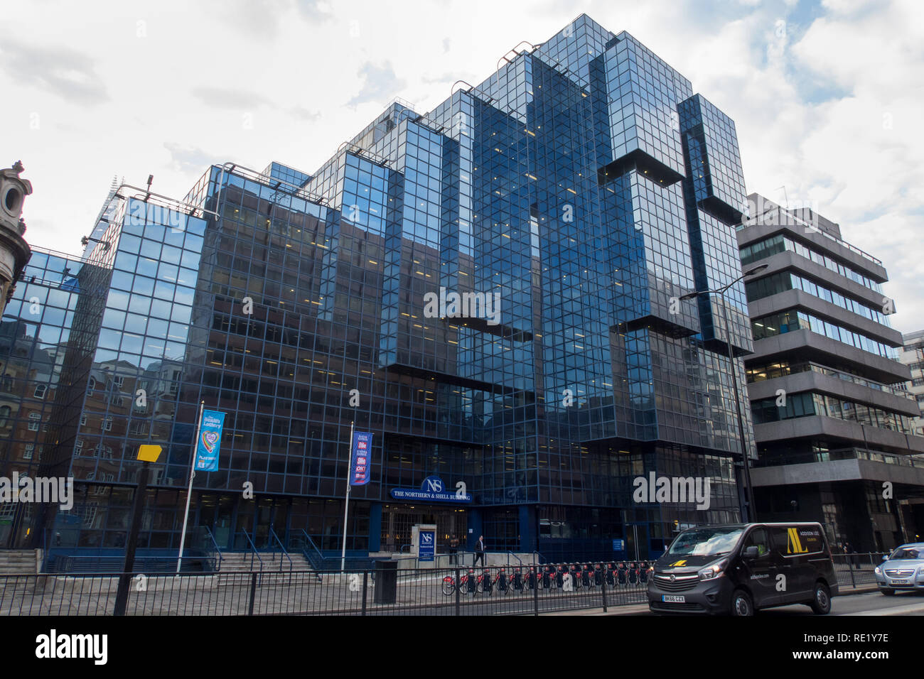 Northern & Shell Building on Lower Thames Street, London is home to ...