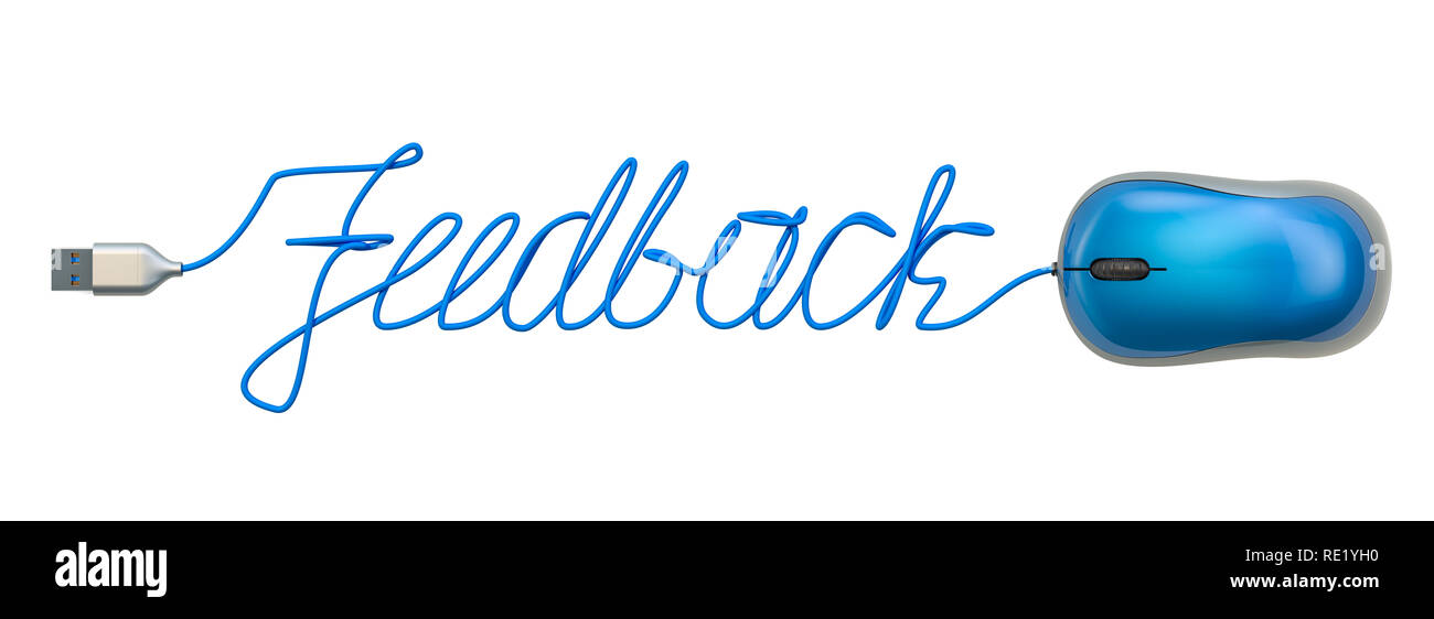 3d feedback concept word hi-res stock photography and images - Alamy
