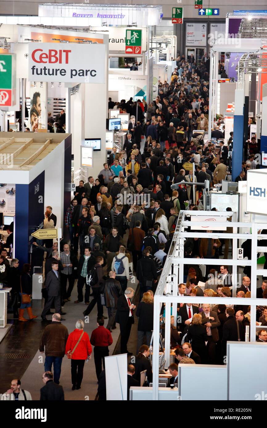 Trade show booth high angle hi-res stock photography and images - Alamy