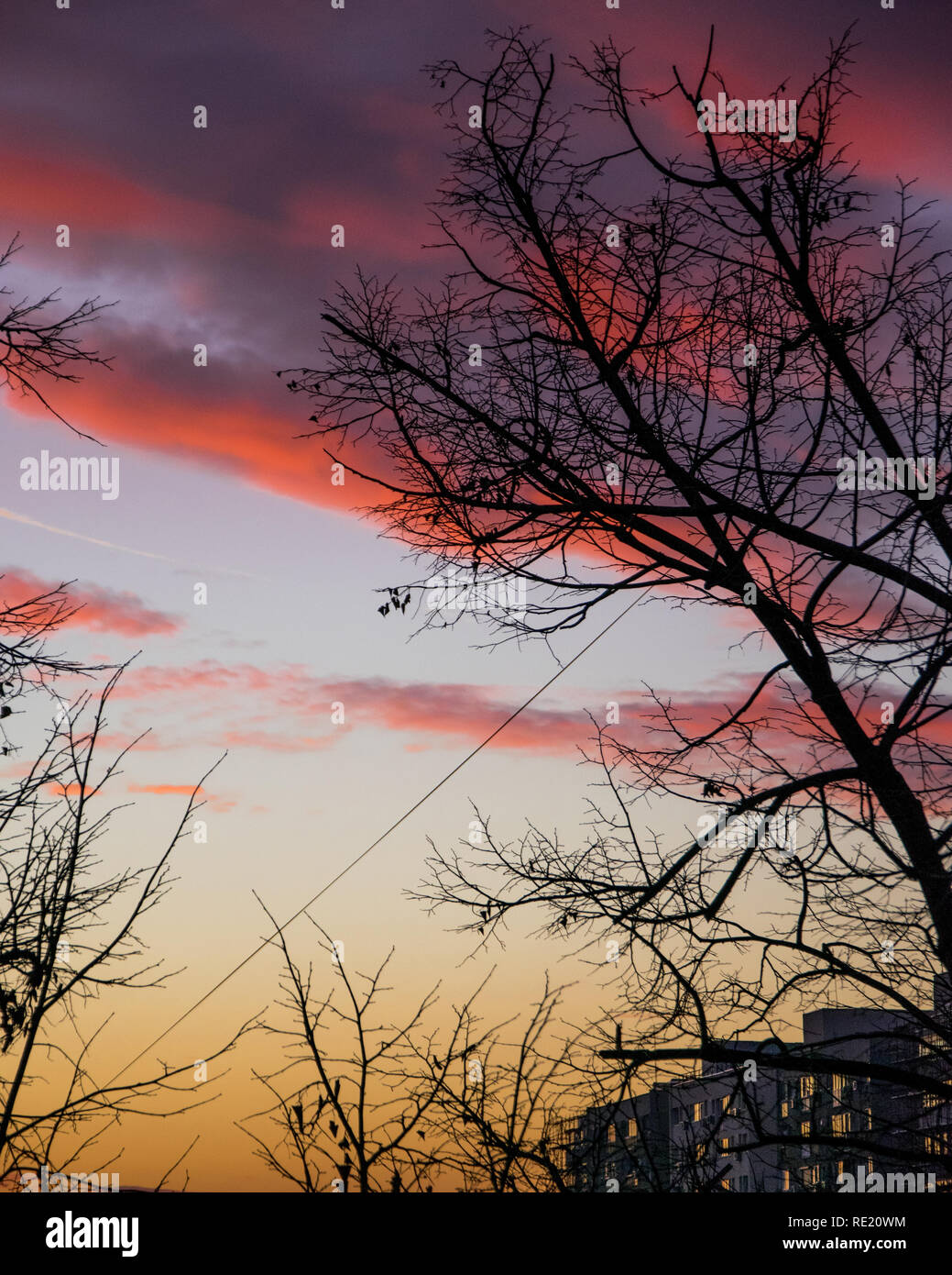 Bucharest sunset hi-res stock photography and images - Alamy